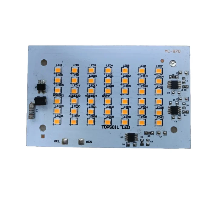 30 Watt LED Flood Light Auto Cut DOB MCPCB (Saffron) – 100x62mm ...